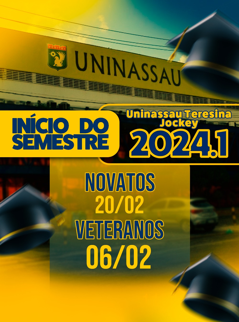 Início de aulas semestre letivo 2024.1 - Medicina Veterinária / UNINASSAU Teresina | Blog dos ...