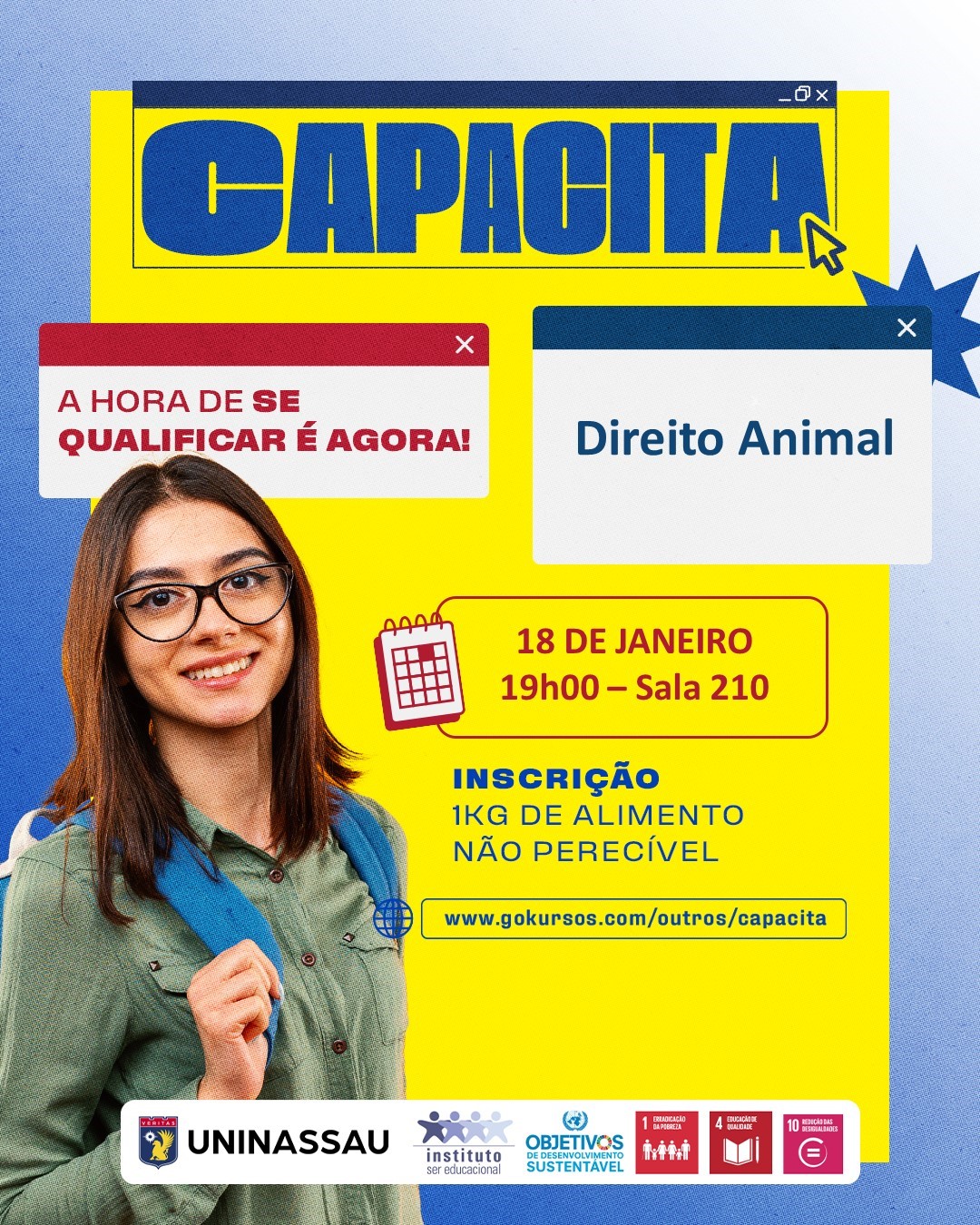 Inscrições abertas para o Capacita 2024.1 | Blog dos cursos UNINASSAU